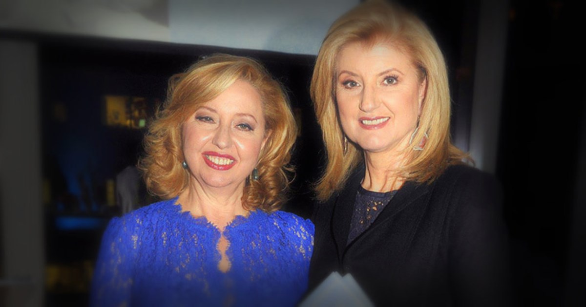 Καλημέρα Χαρά!: Arianna Huffington και Agapi Stassinopoulos ...