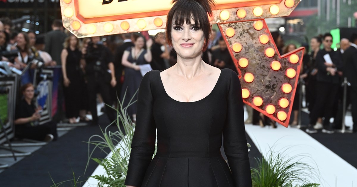 Winona Ryder | Goth στην πρεμιέρα της νέας της ταινίας